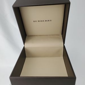 Burberry | Storage & Organization | Burberry Brown Leather Watch Case ...